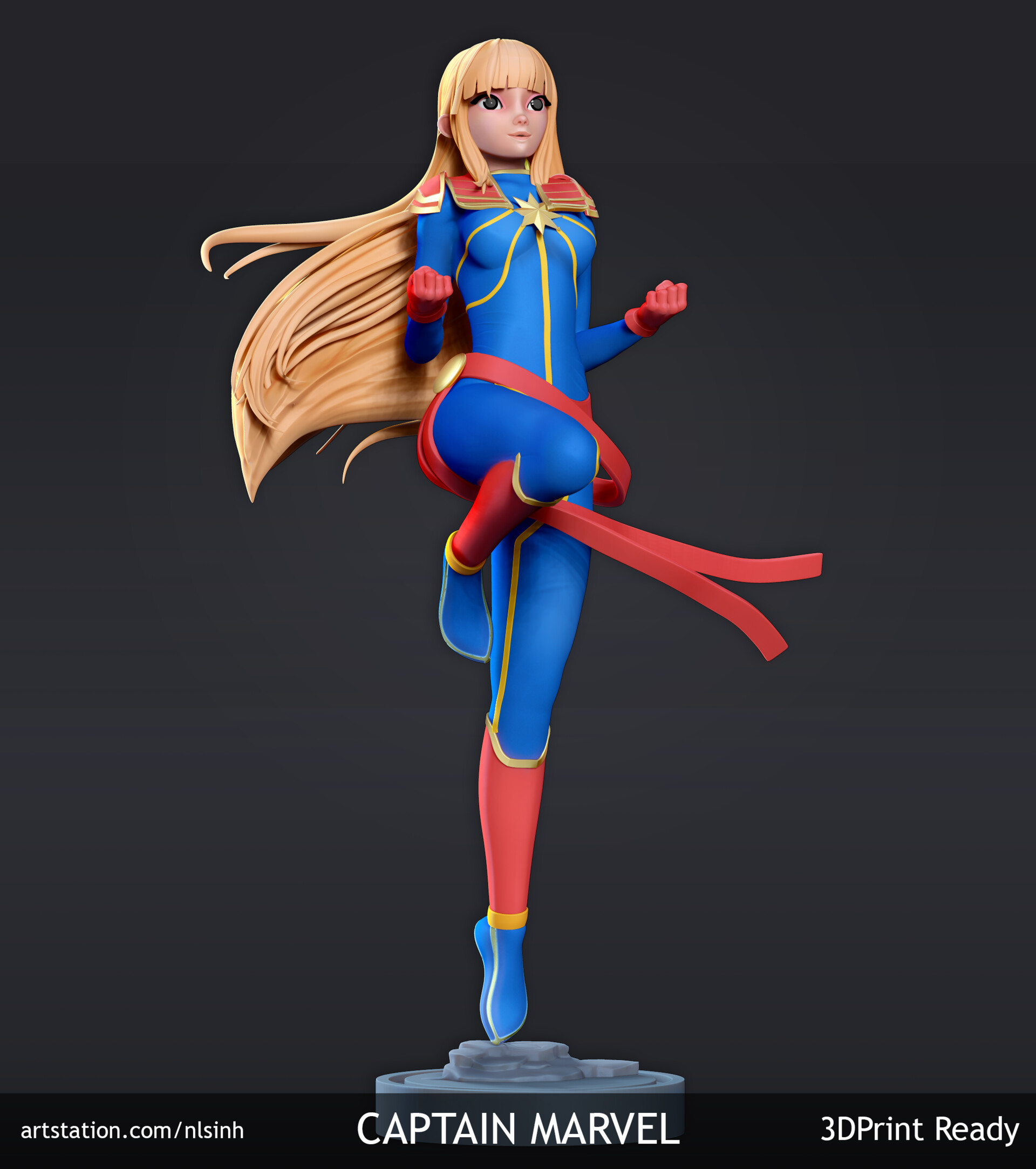 ArtStation - Captain Marvel