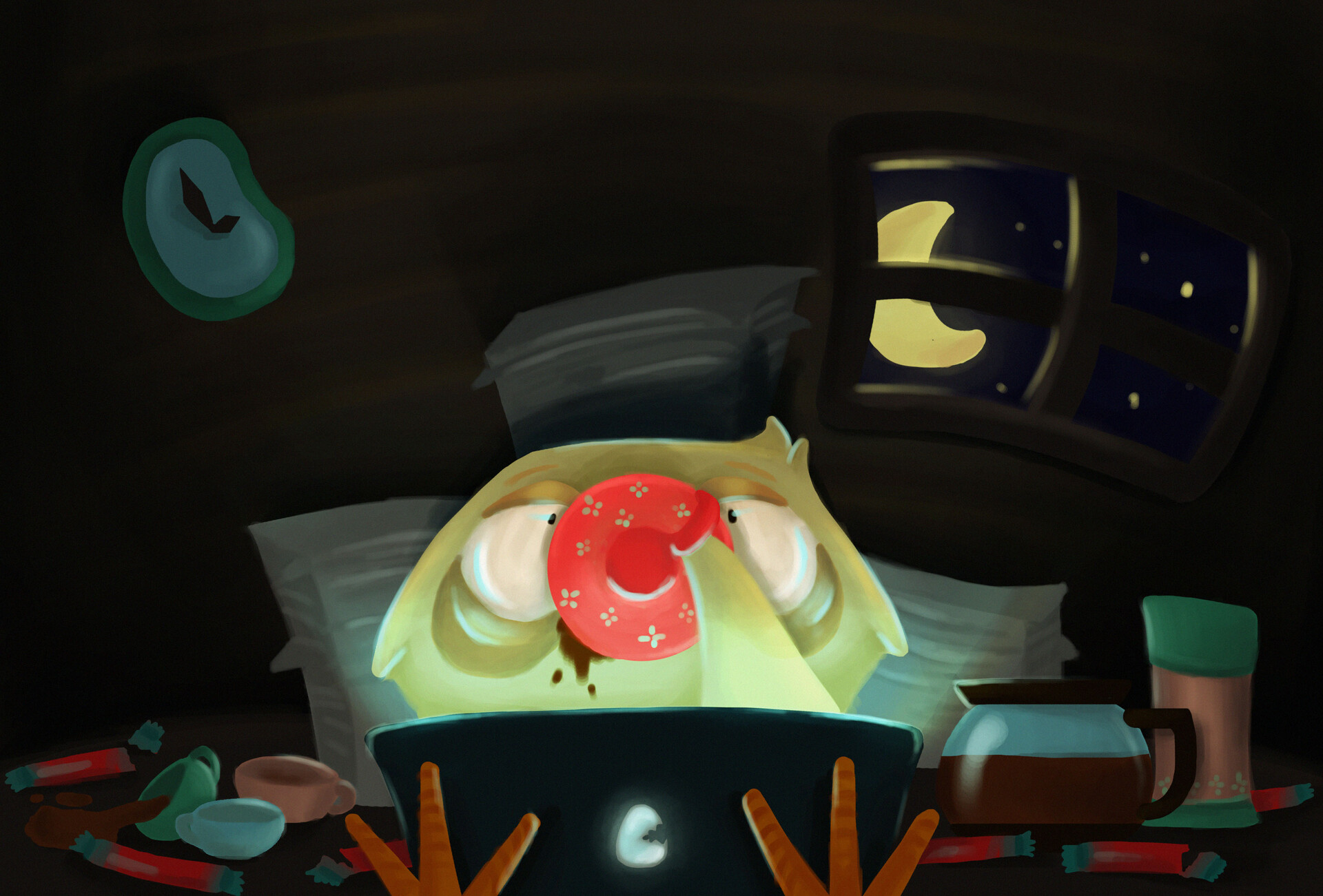 ArtStation - Busy Chicks