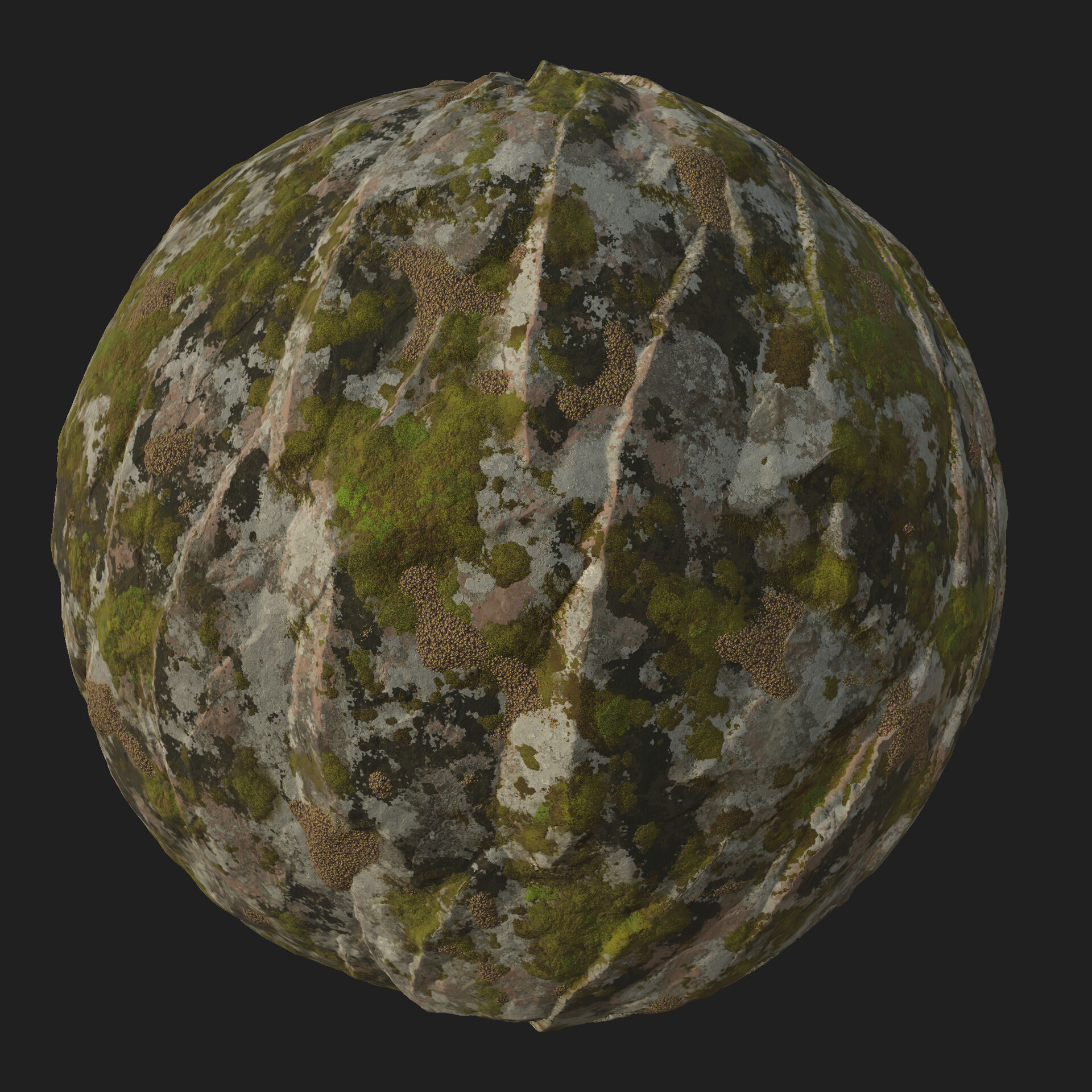 ArtStation - Mossy Rock