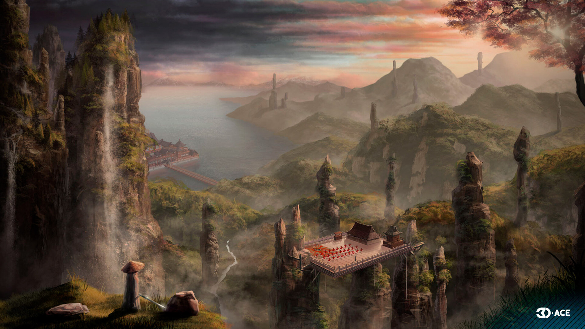 3D-Ace Studio - The somewhere in China concept art