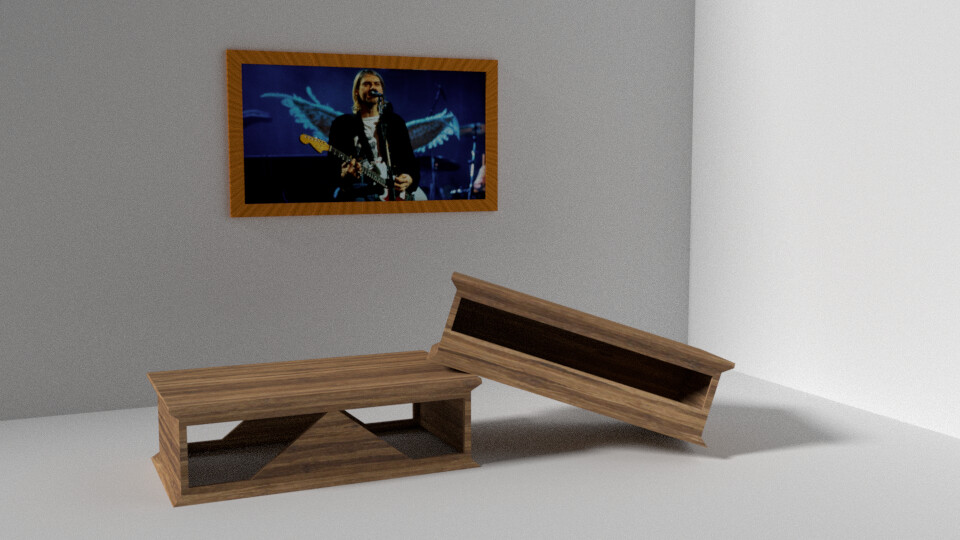 ArtStation - Modeling Casual Table with Paint