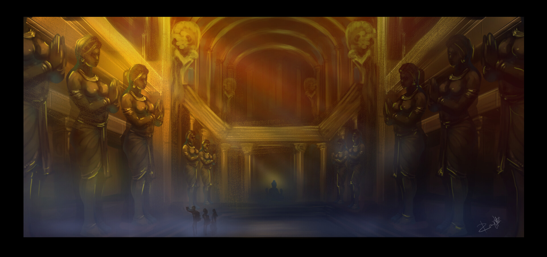 ArtStation - Lost Temple-Lemuria