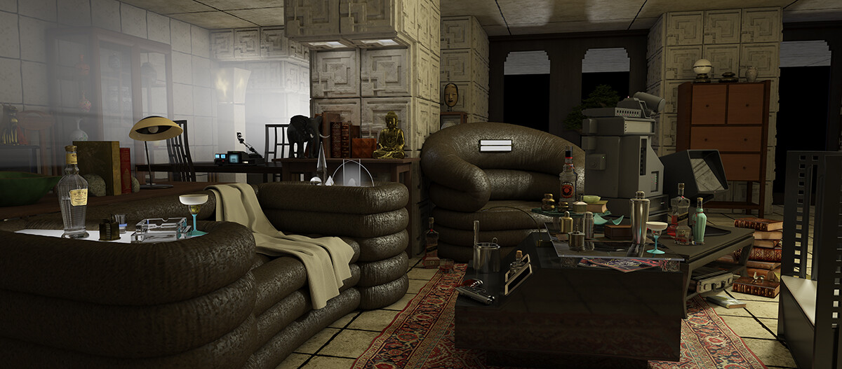 Juan Francisco Pérez - Esperando a Deckard (apartamento de Rick Deckard ...