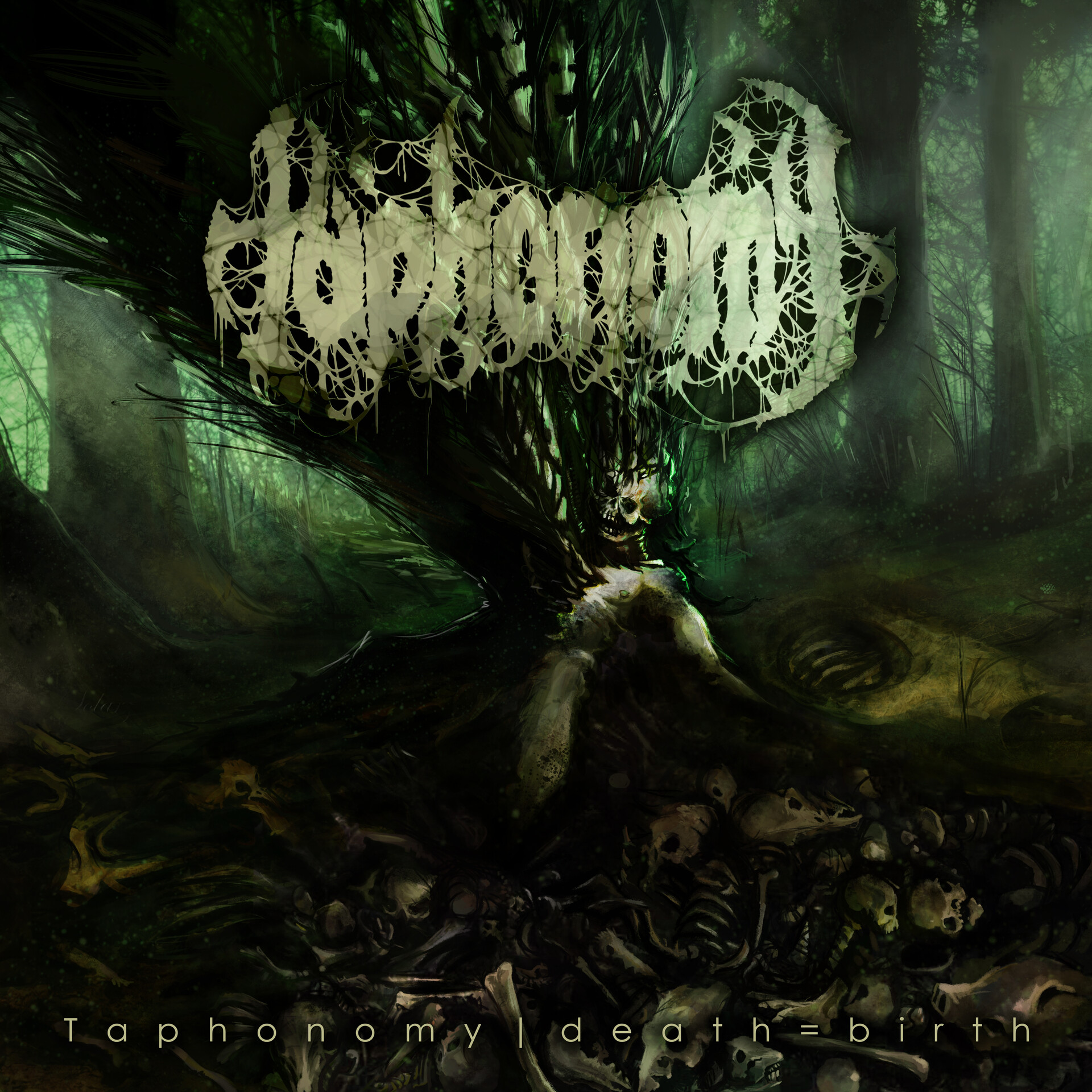 ArtStation - Taphonomy ep cd cover