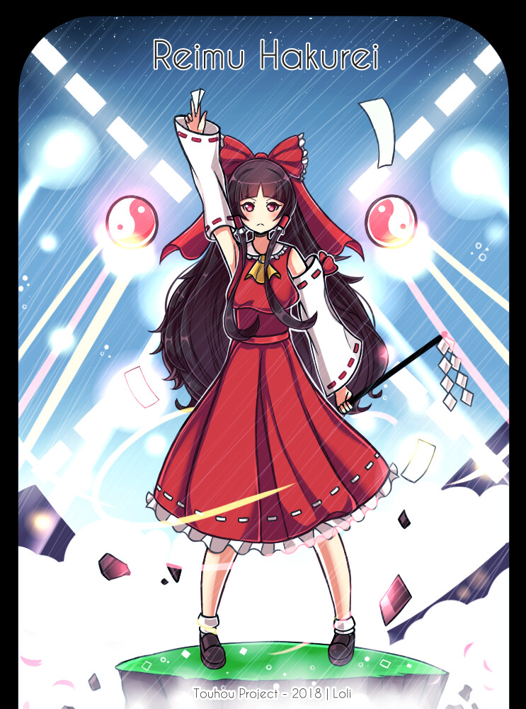 ArtStation - Touhou Project - Reimu