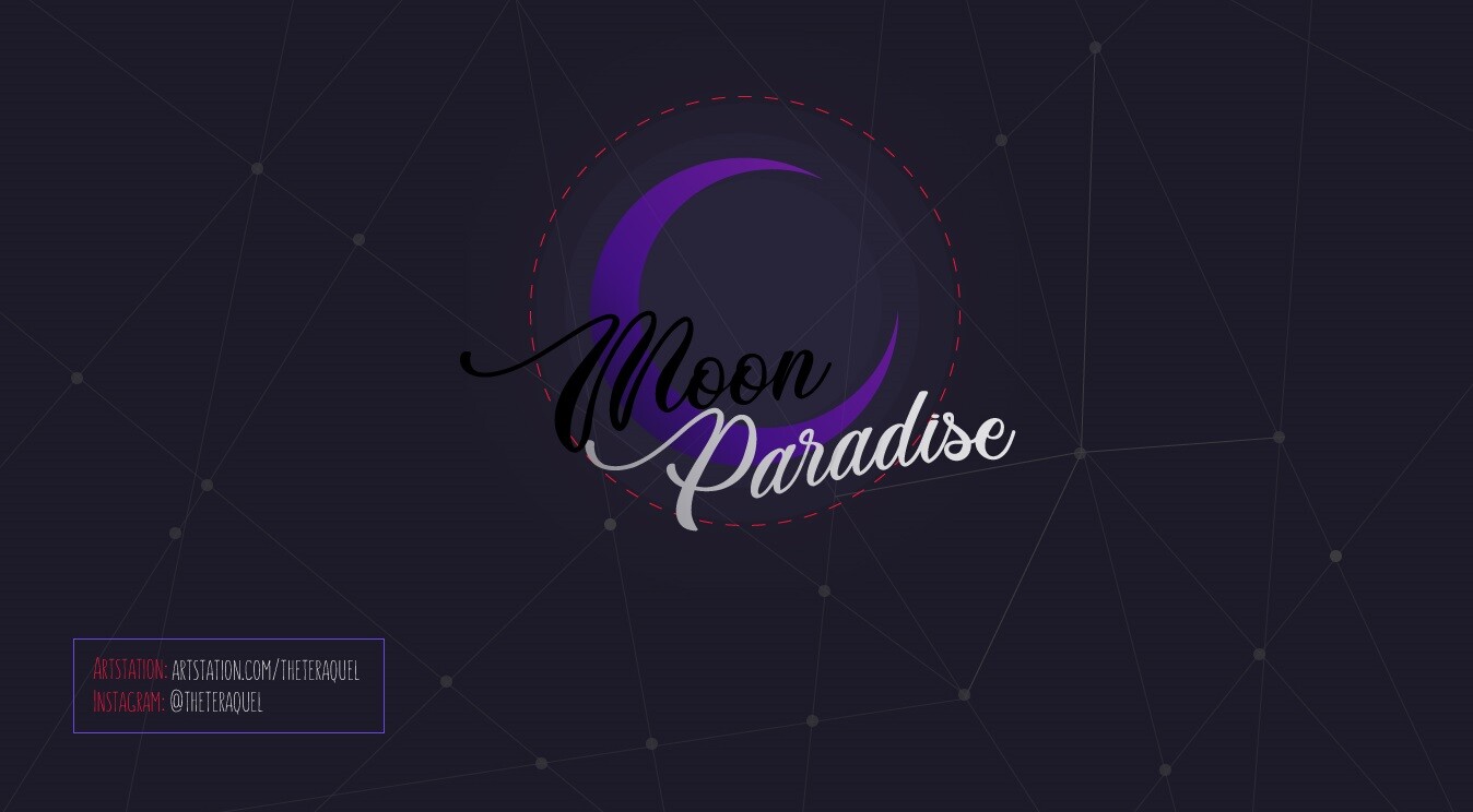 ArtStation - Logo Moon Paradise