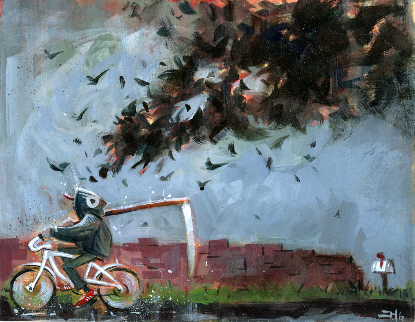 Jon McConnell - Death Rides a White Bicycle