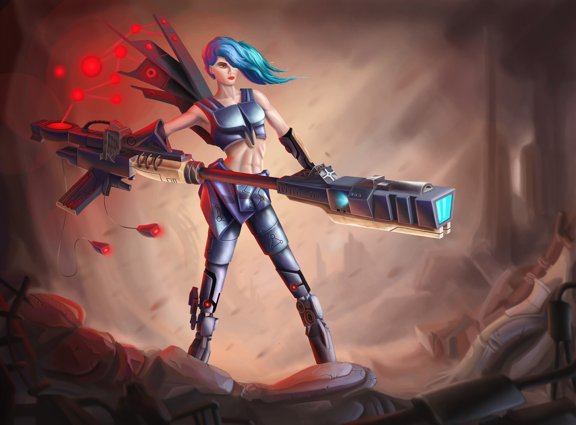 ArtStation - Quantum Gun Operator