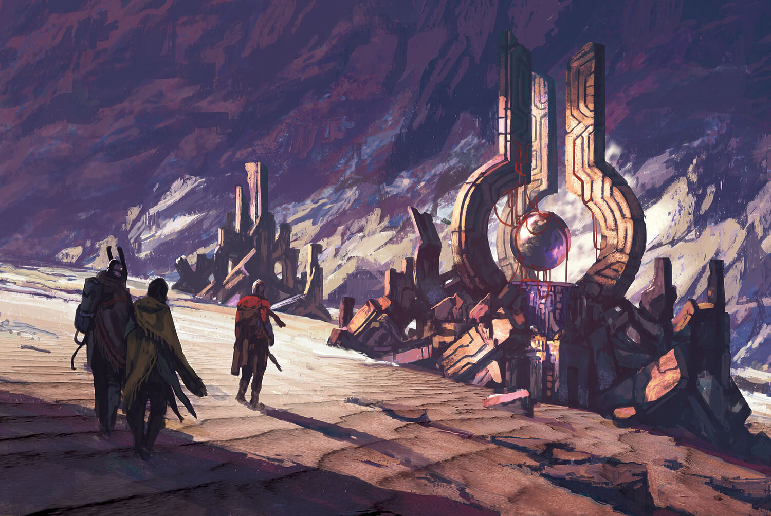 ArtStation - Numenera illustration-