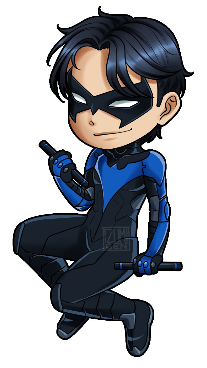 chibi nightwing