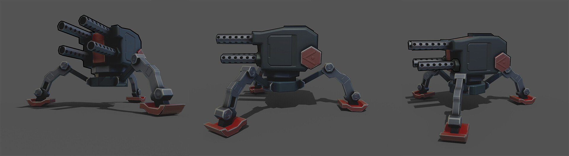 ArtStation - Spider Turret Mark 1