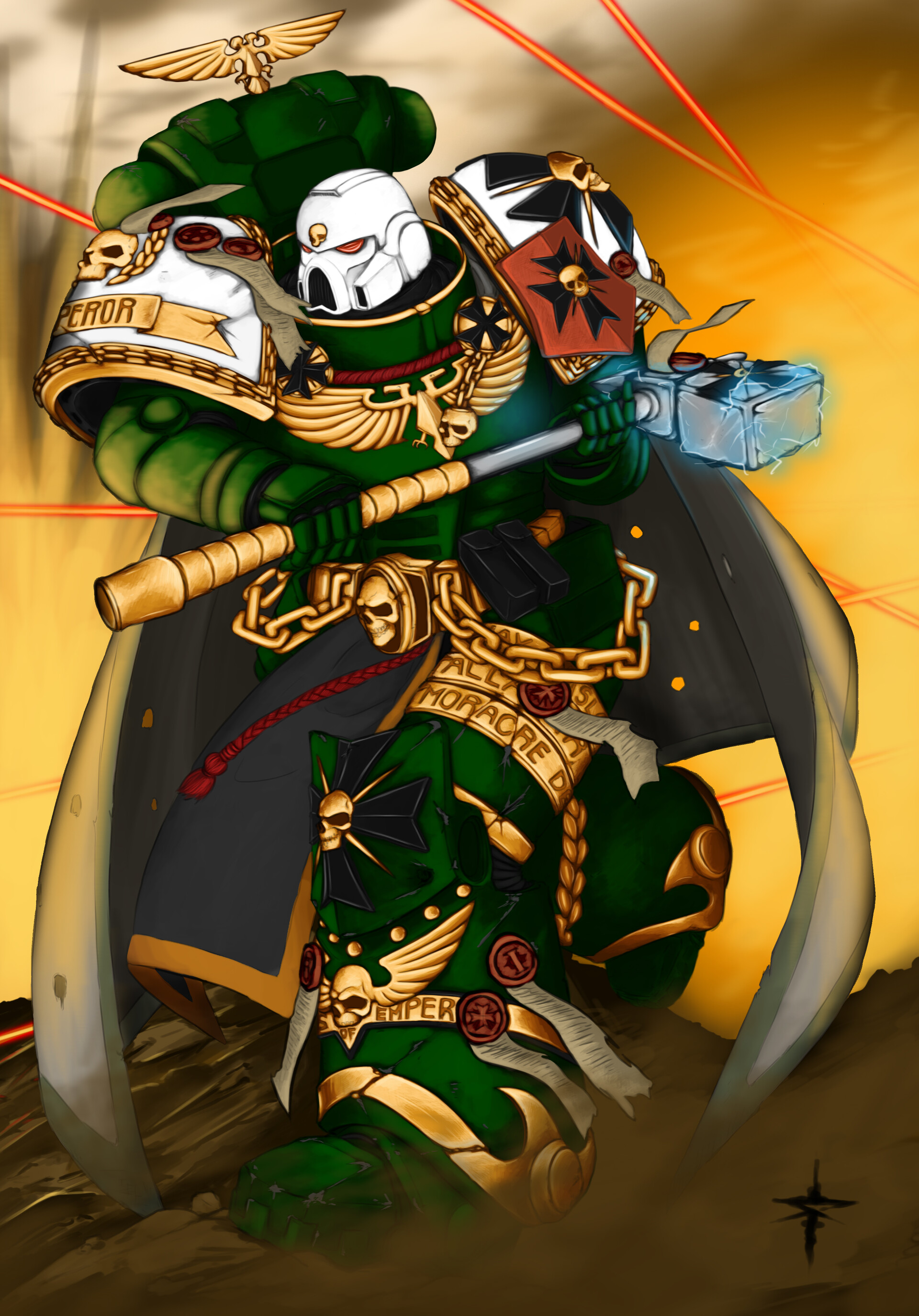 ArtStation - Chapter Master by Crusaders of Emperor