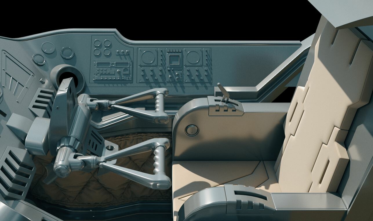 Jeffry Quiambao - Voltes V Crewzer Cockpit