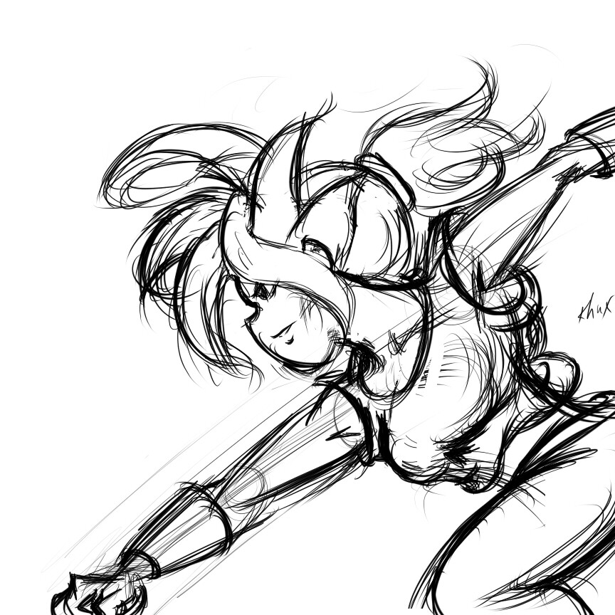 Kelvin Ellis - Base form Kefla Sketch