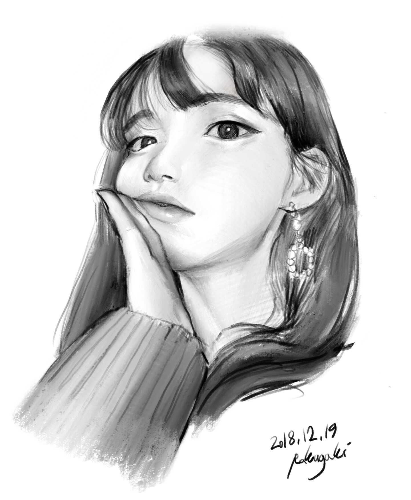 ArtStation - Face drawing