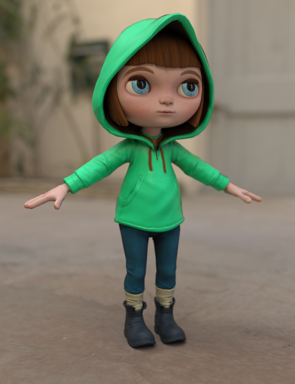 ArtStation - Hexi & Big Spider Textured Game Assets