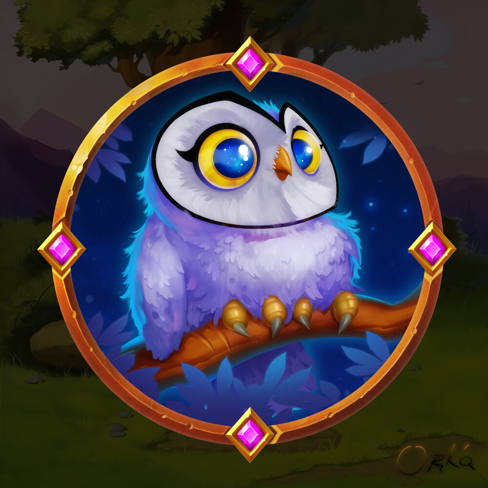 ArtStation - Сute owl