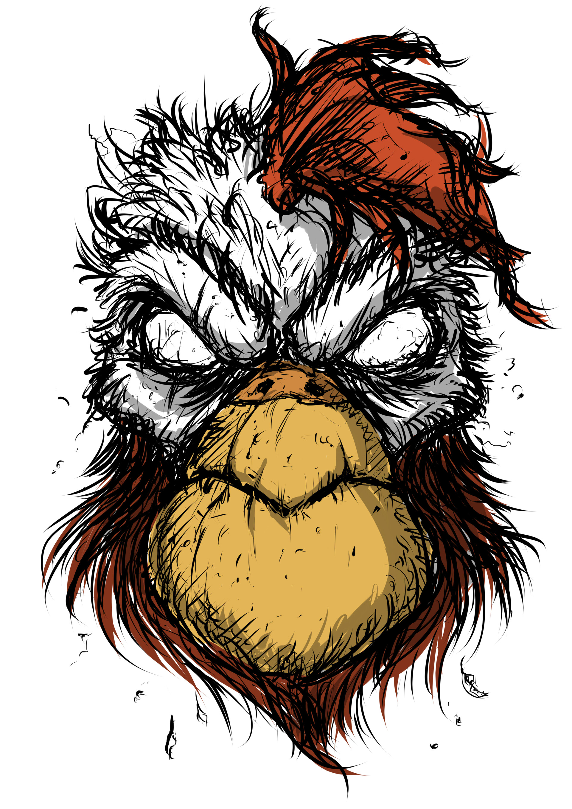 ArtStation - Vector print head and face (https://www.shutterstock.com/g ...