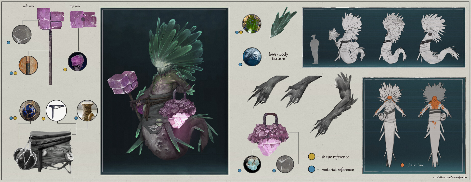 ArtStation - Naga concept