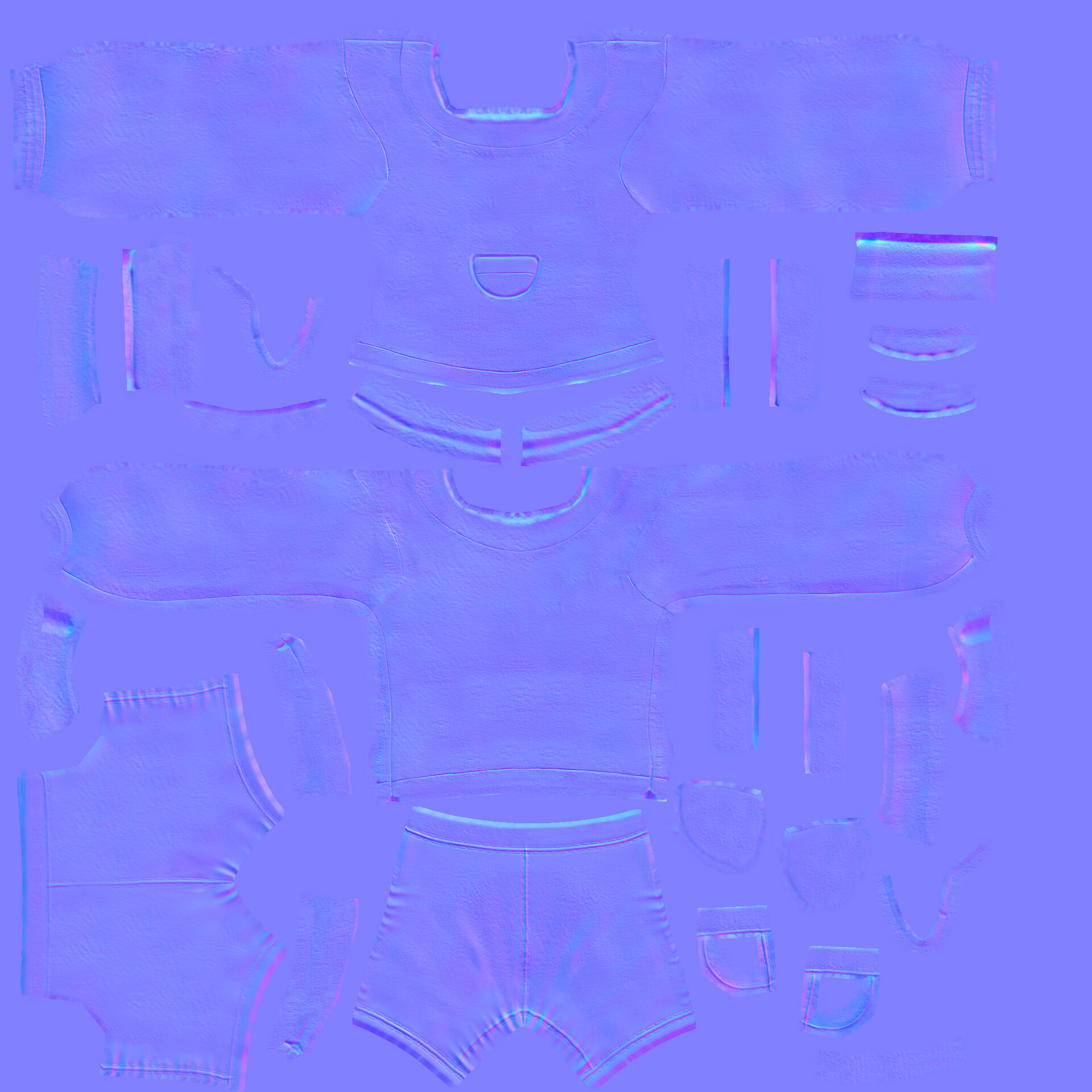 Jeff Ong Chen Fei - Stylized Little Boy 3D Model