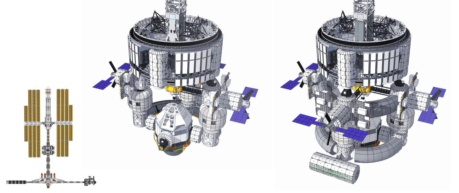 Utopie Selective - 流浪地球 - JUPITER SPACE STATION - FIRST DESIGN