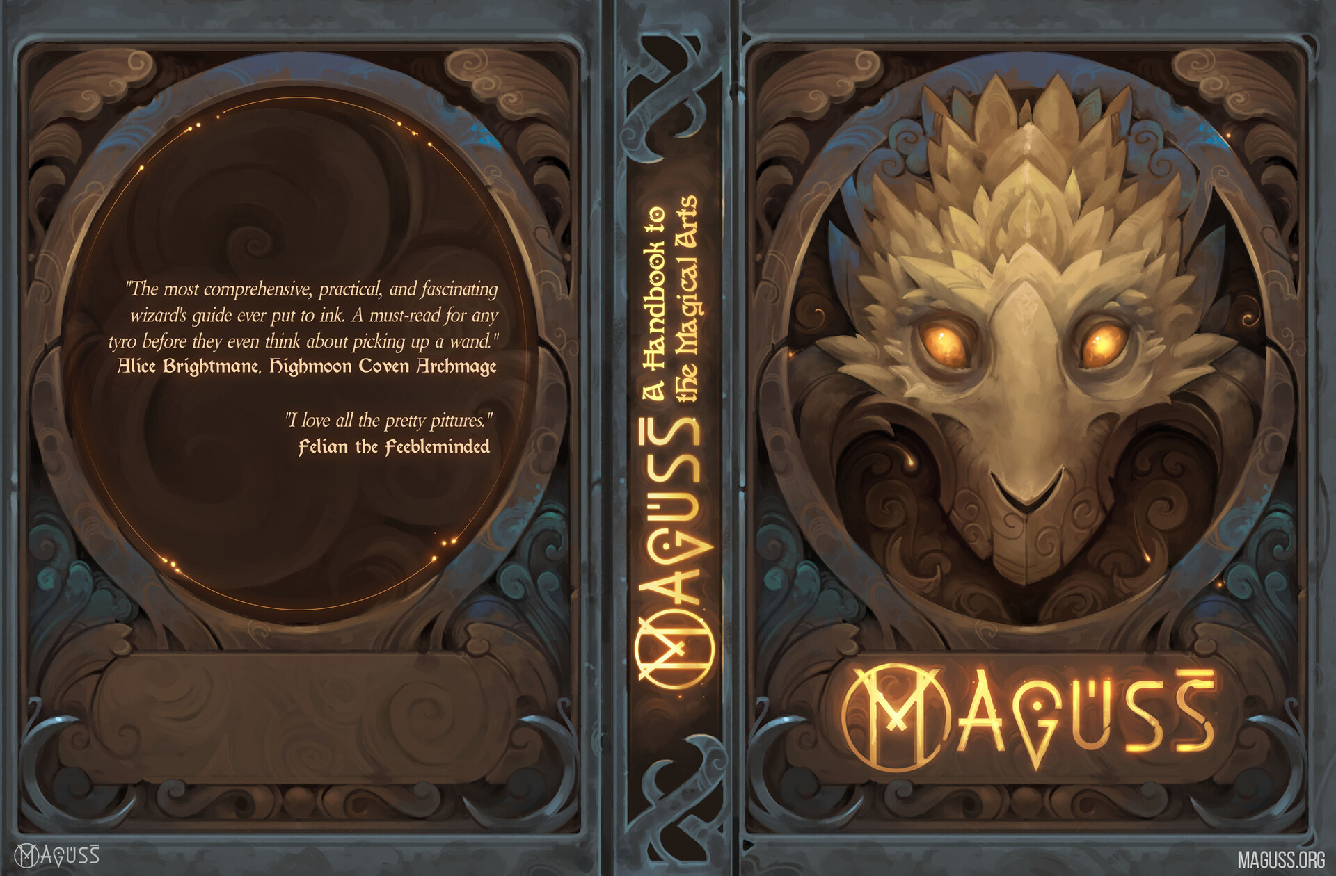 Alexey Yakovlev - Maguss artbook design and illustrations