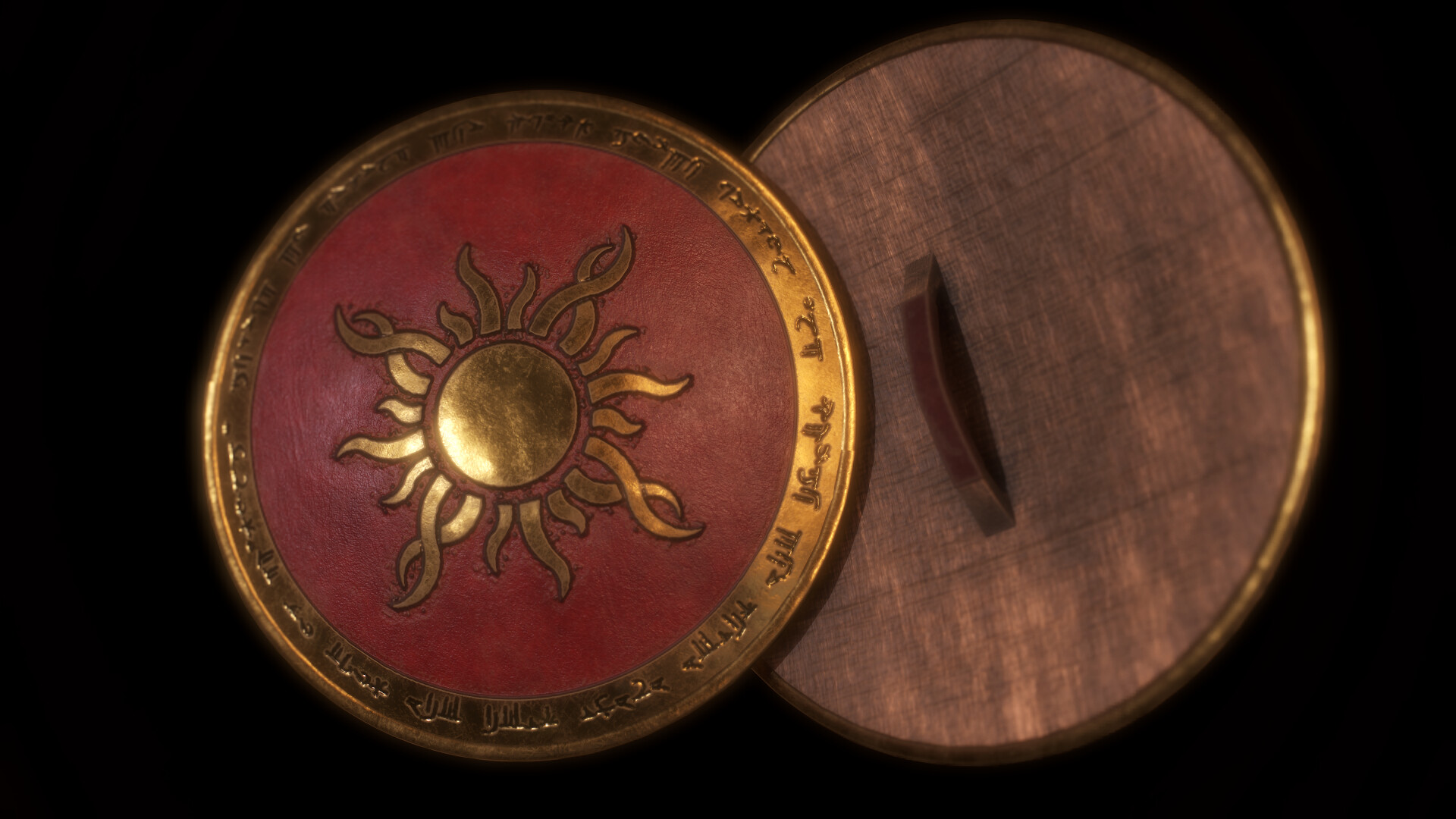 ArtStation - Easterling Shield | Rise Of Mordor