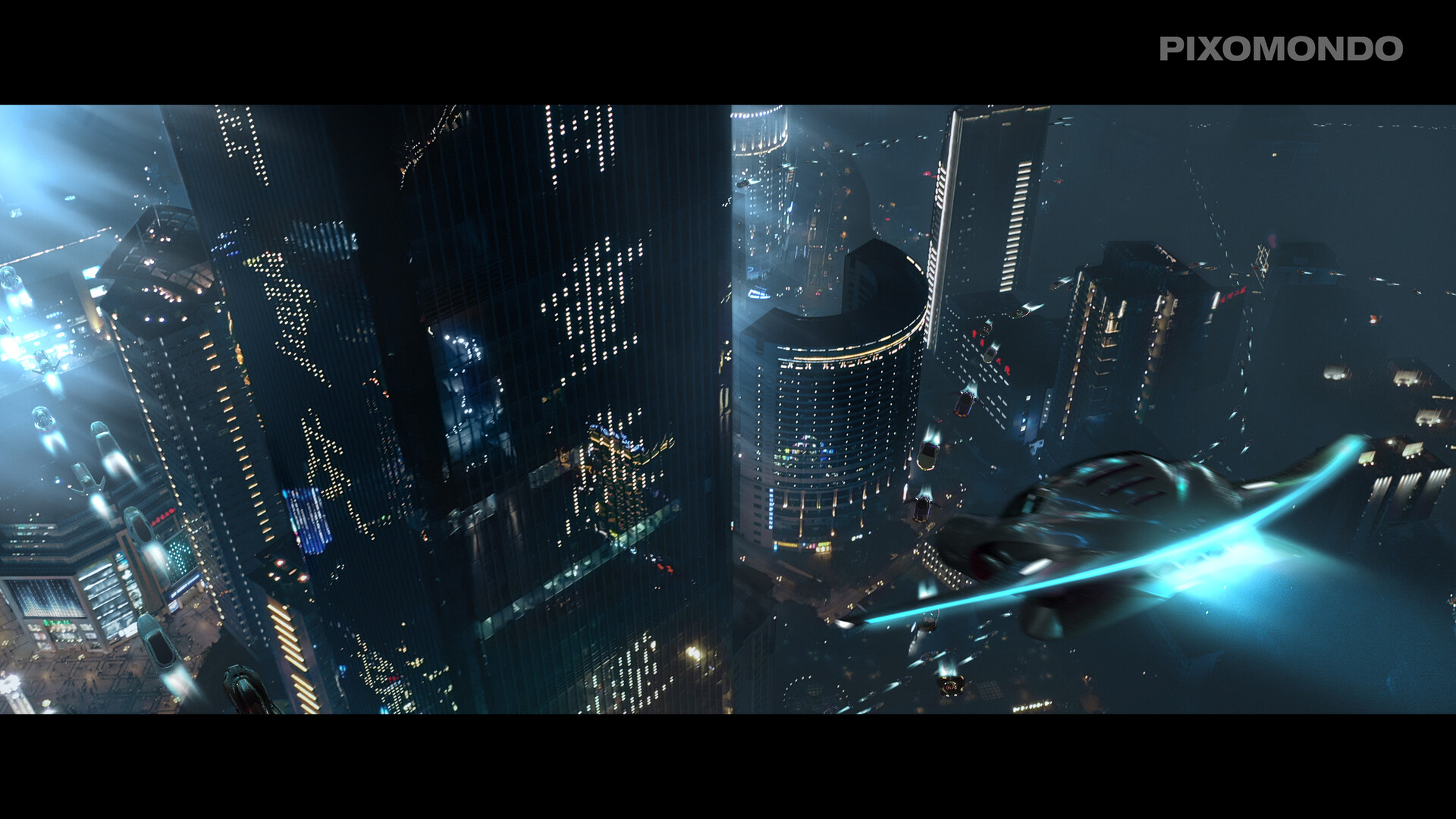 ArtStation - Concept 01 Chongqing 2035