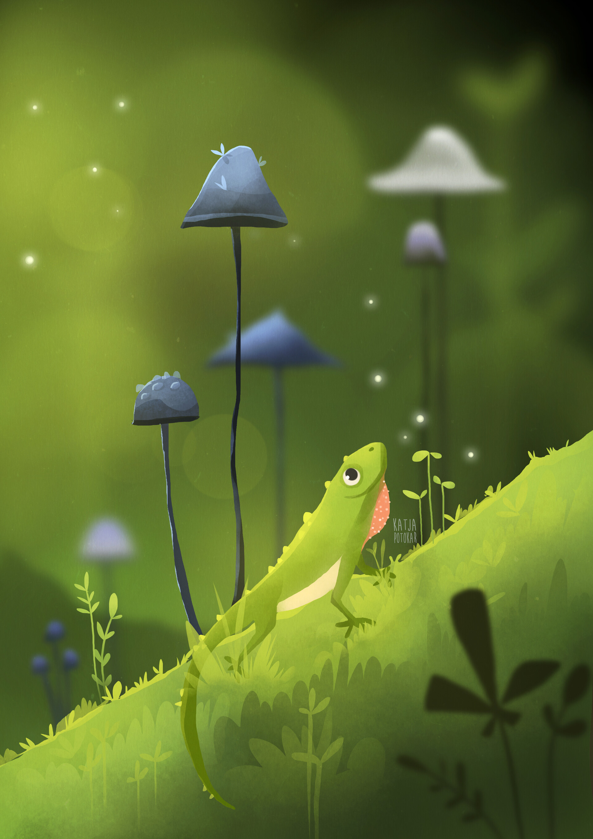 ArtStation - Mushroom Creature