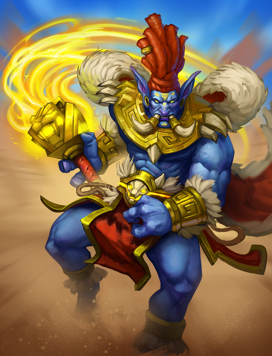 ArtStation - Troll Paladin