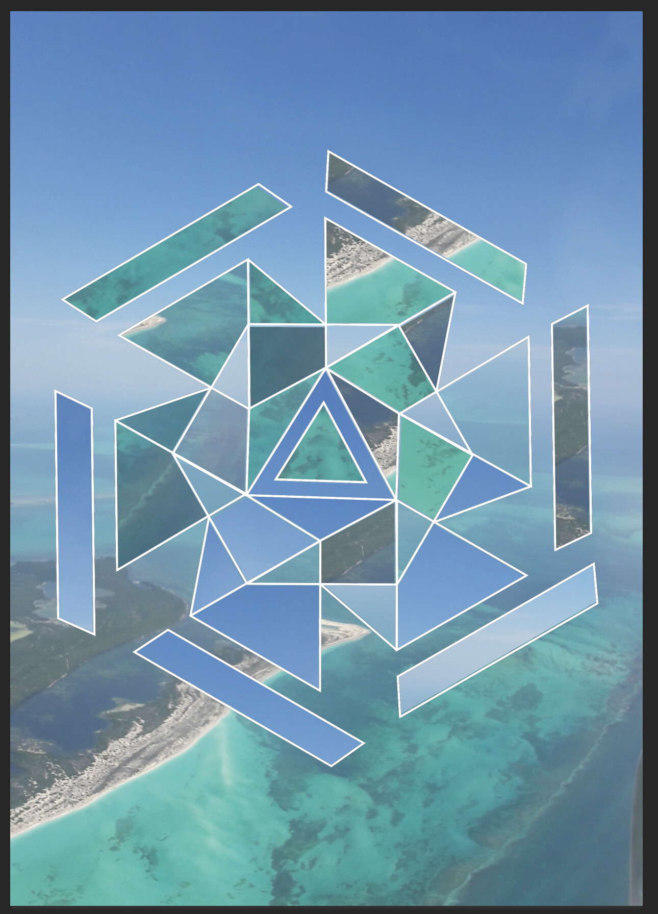 ArtStation - Geometric Collage (Over Mexico)