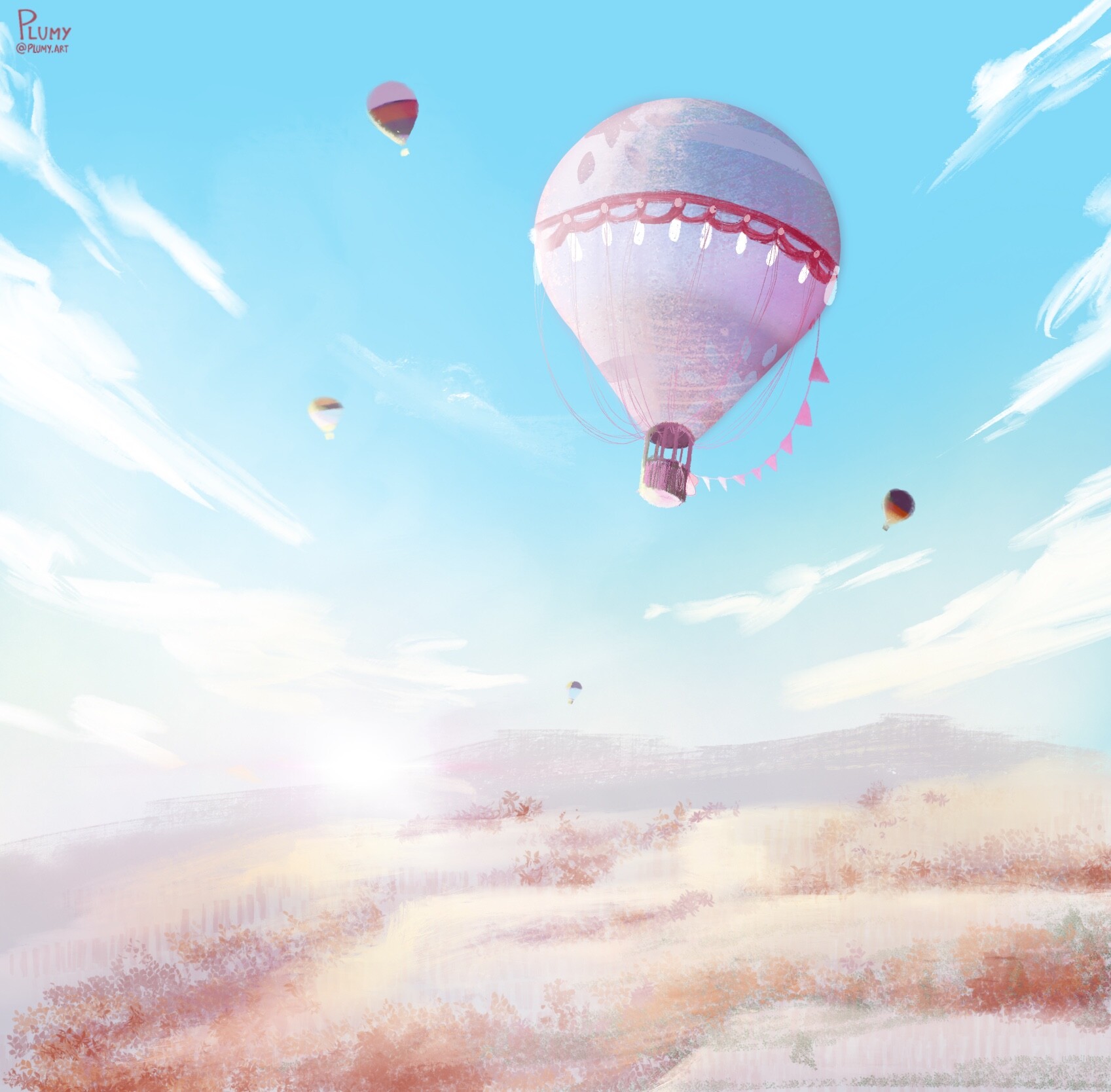 ArtStation - Baloon for Ana