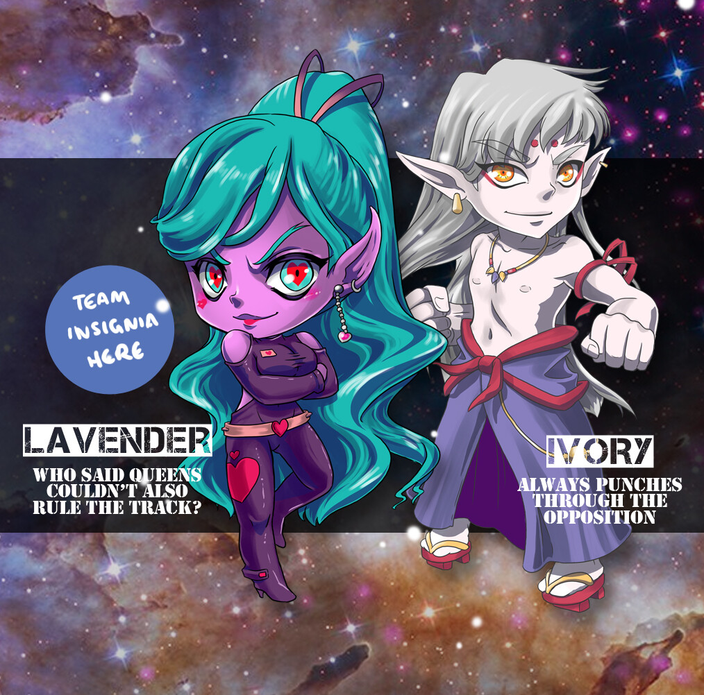 Ruth Keattch - Character work for Hyper League Racing - by Mad Dad Games