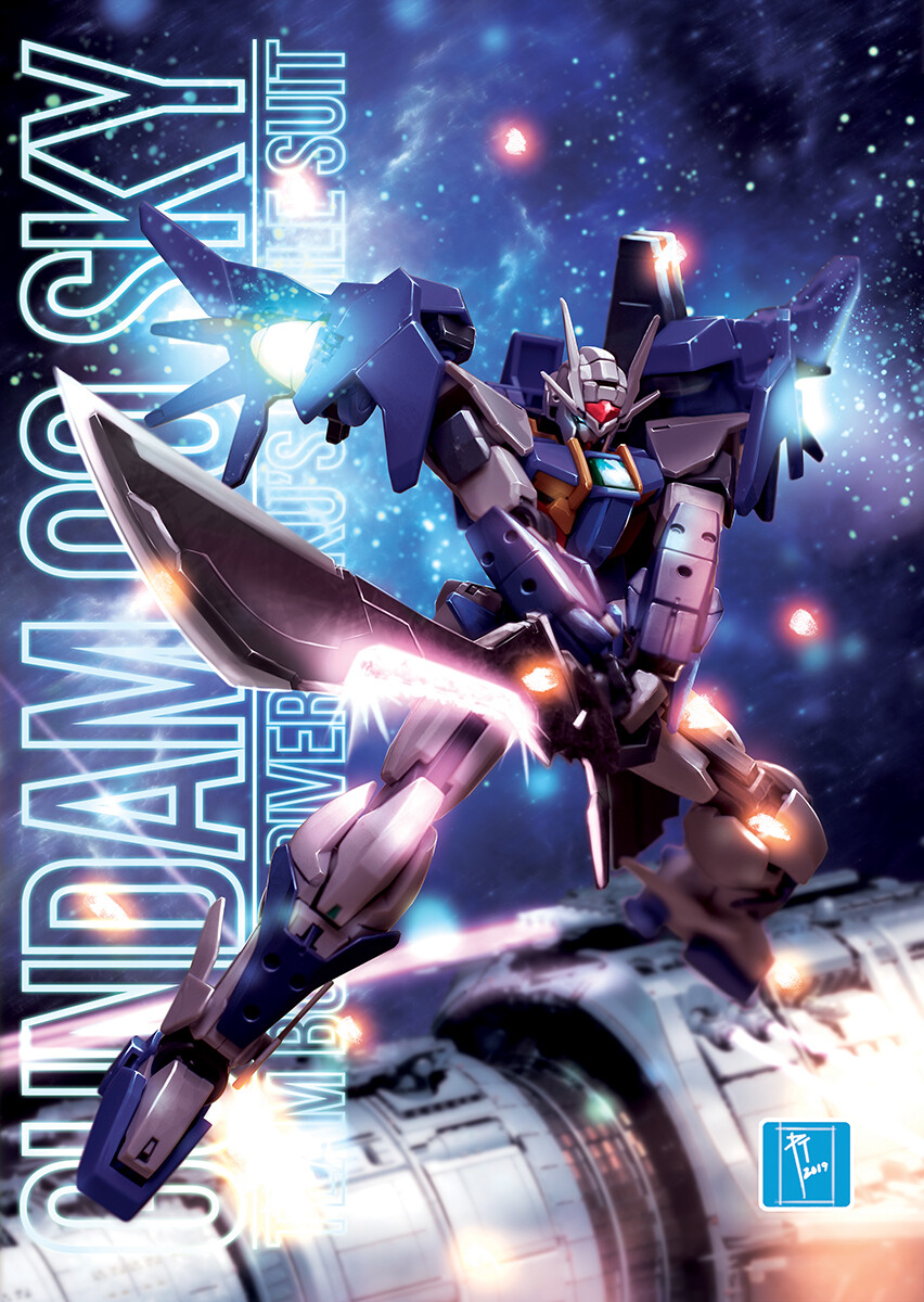 ArtStation - Gundam 00 Sky
