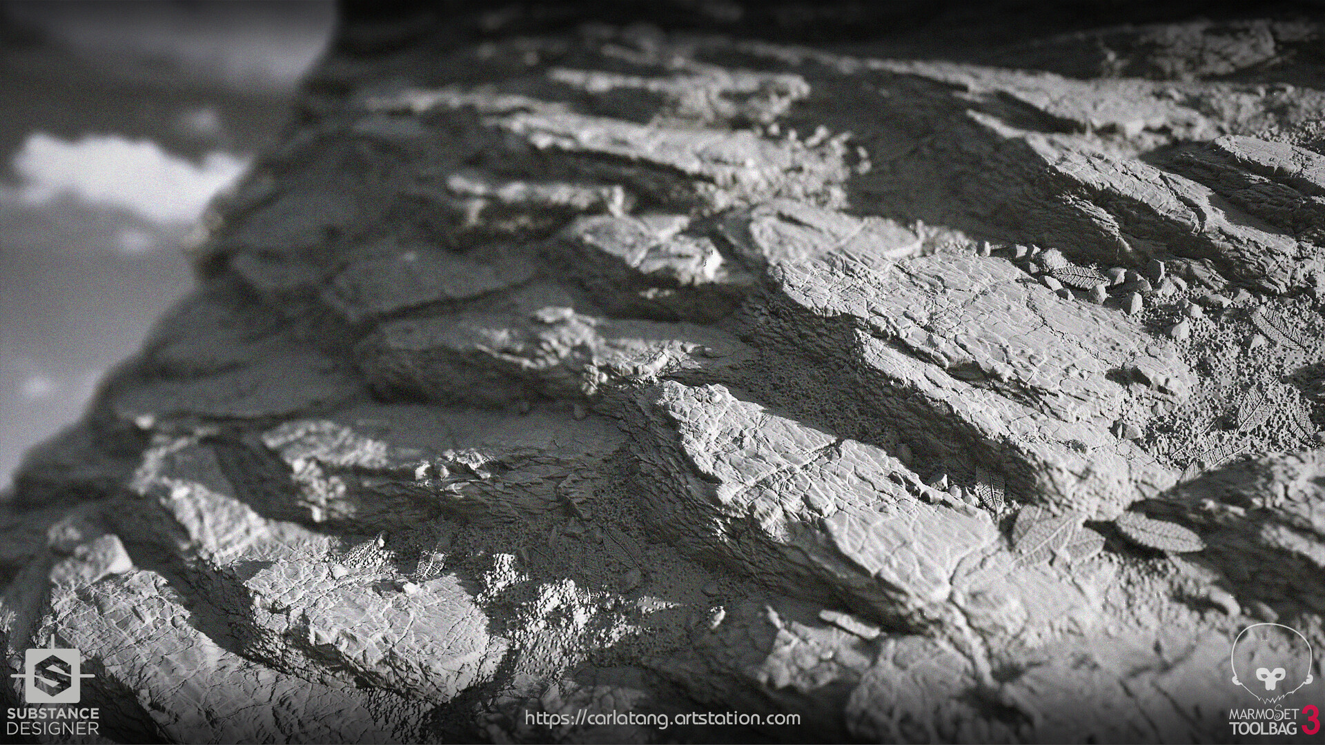 Carla Tang - Layered Rock Substance Designer