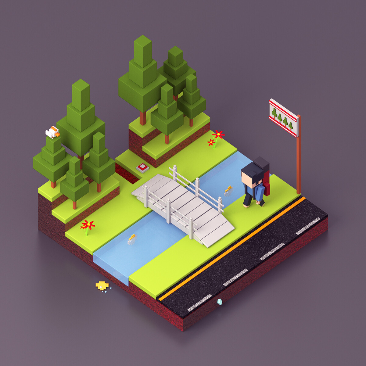 ArtStation - Cube Adventures