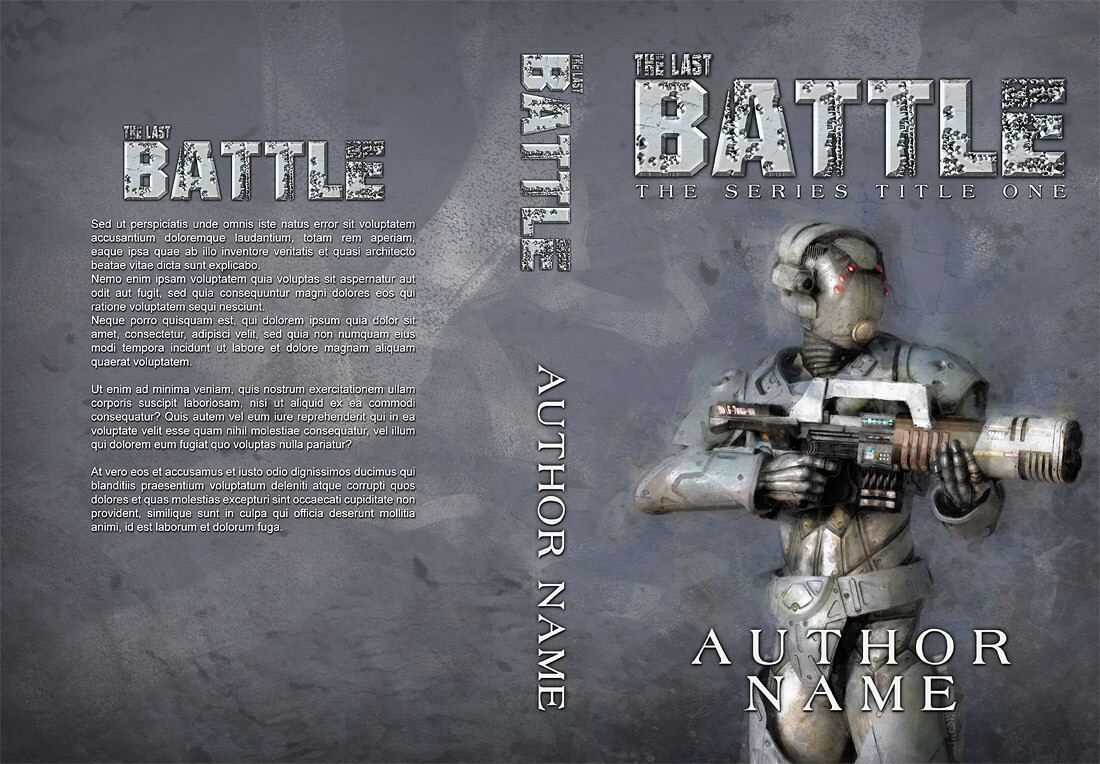 Luca Oleastri - The Last Battle - premade book cover