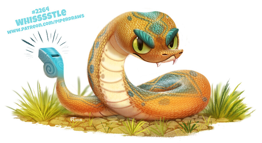 ArtStation - Daily Paint 2264. Whisssstle