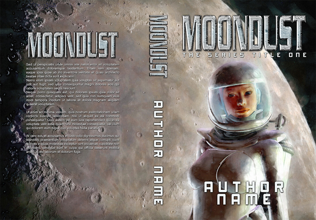Luca Oleastri - Moondust - premade book cover