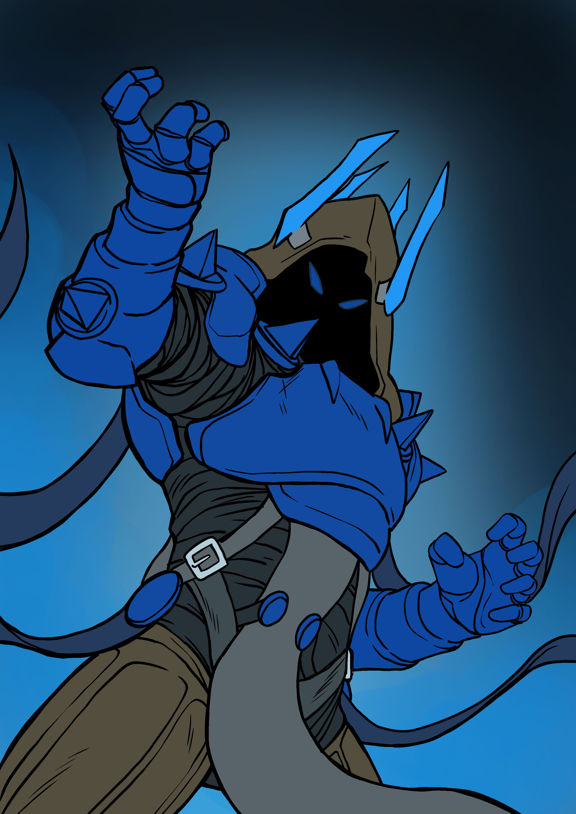 how to draw the ice king fortnite easy