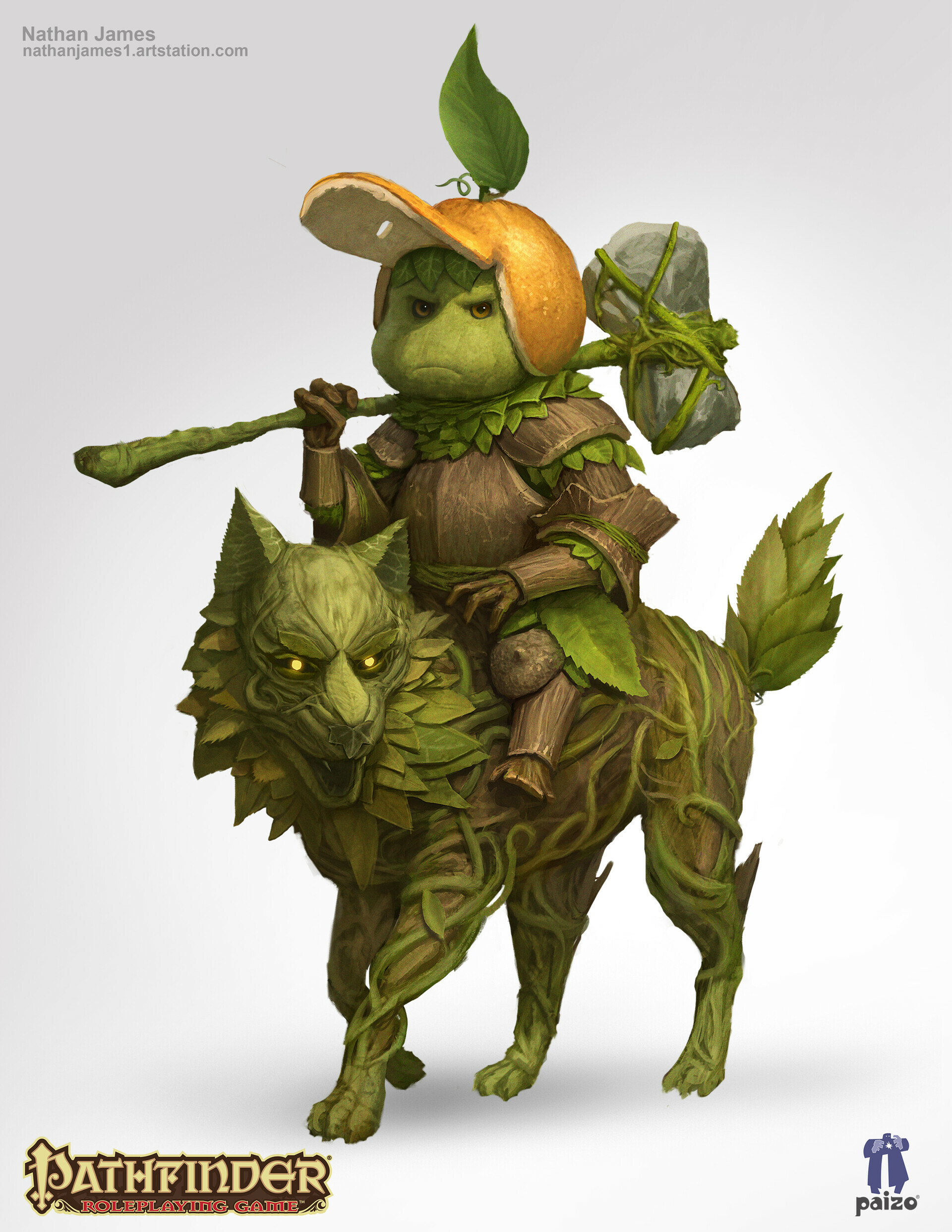 ArtStation - Vine Leshy Warrior