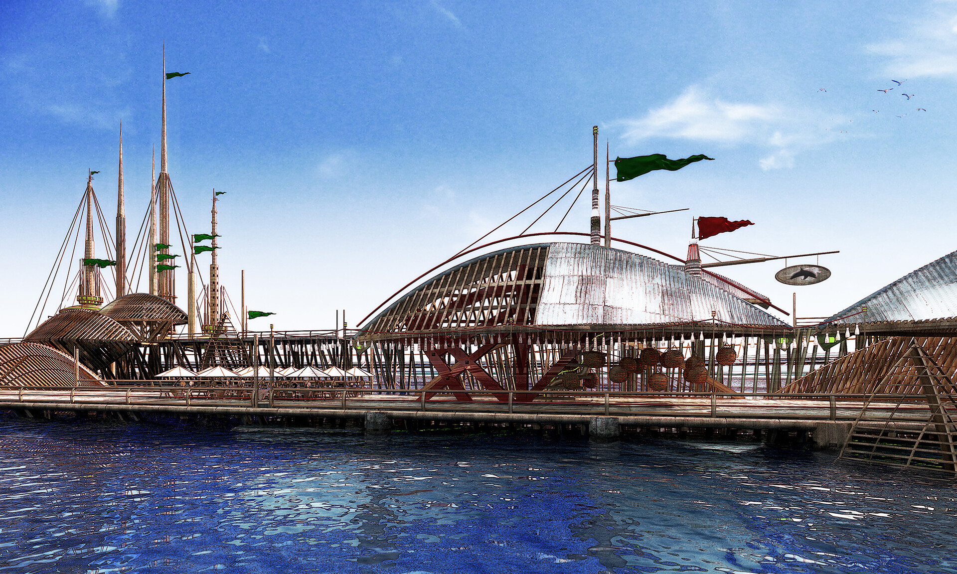 ArtStation - watering place