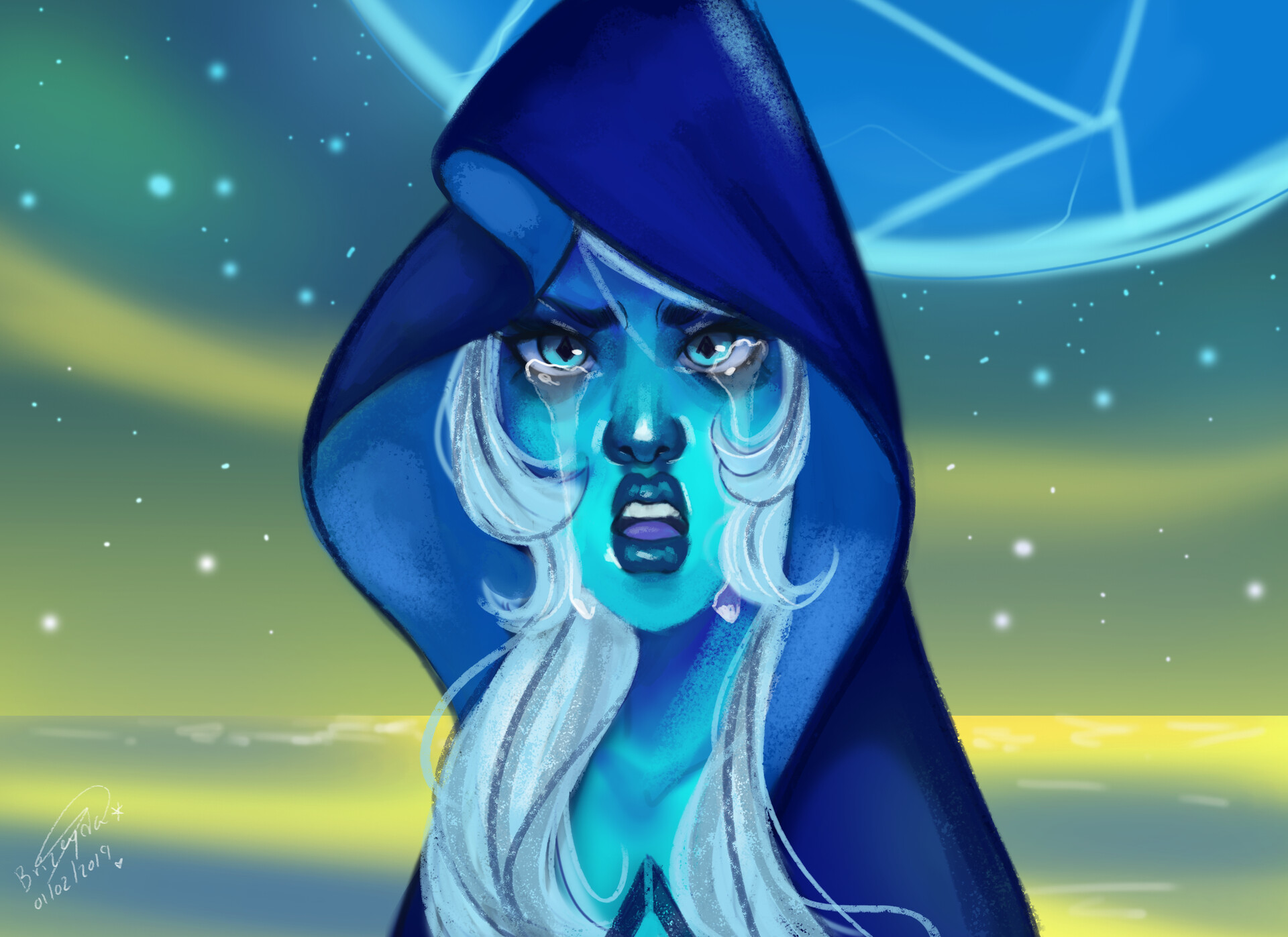 ArtStation - Blue Angry