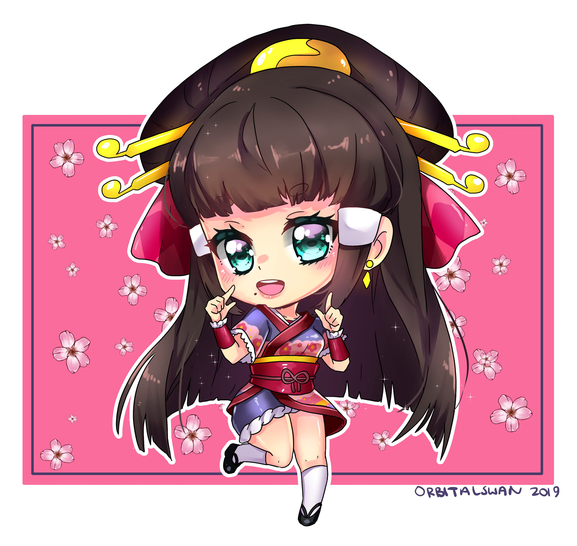 ArtStation - Dia Chibi Commission