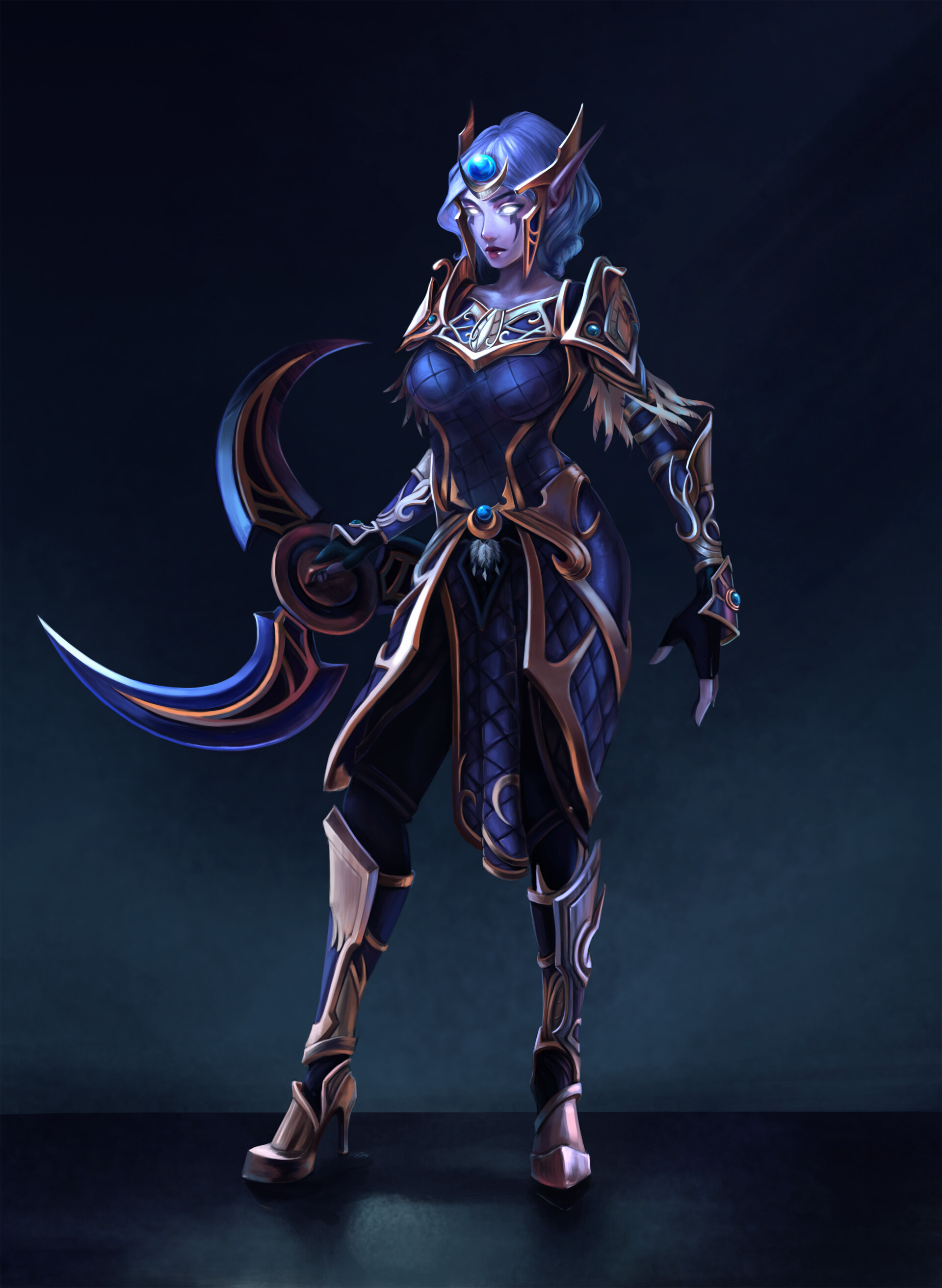 ArtStation - Night elf
