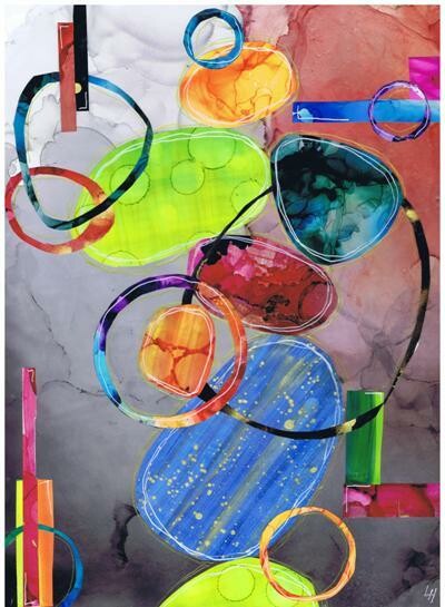 ArtStation - Alcohol Ink Collage