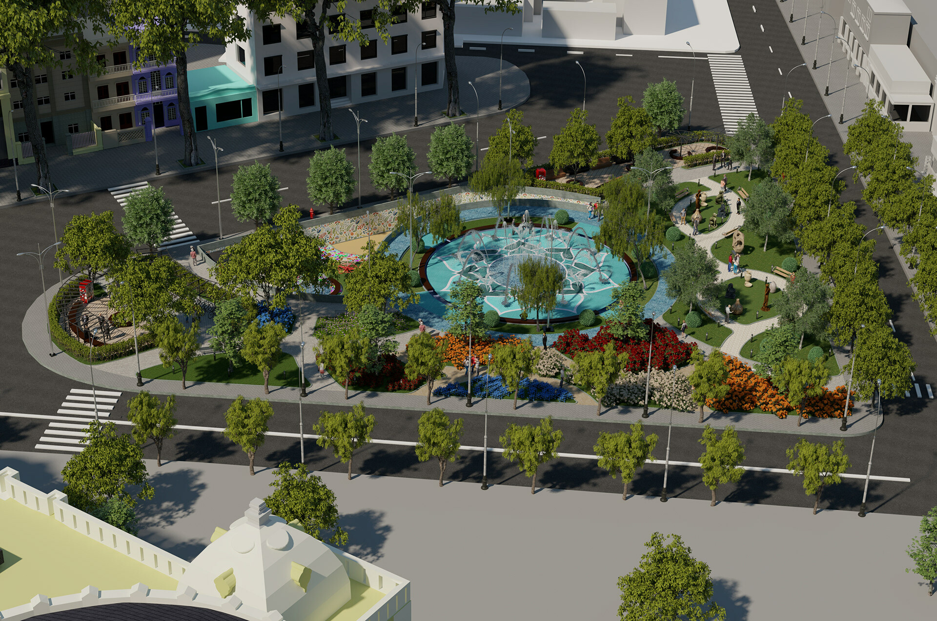 ArtStation - city landscape project