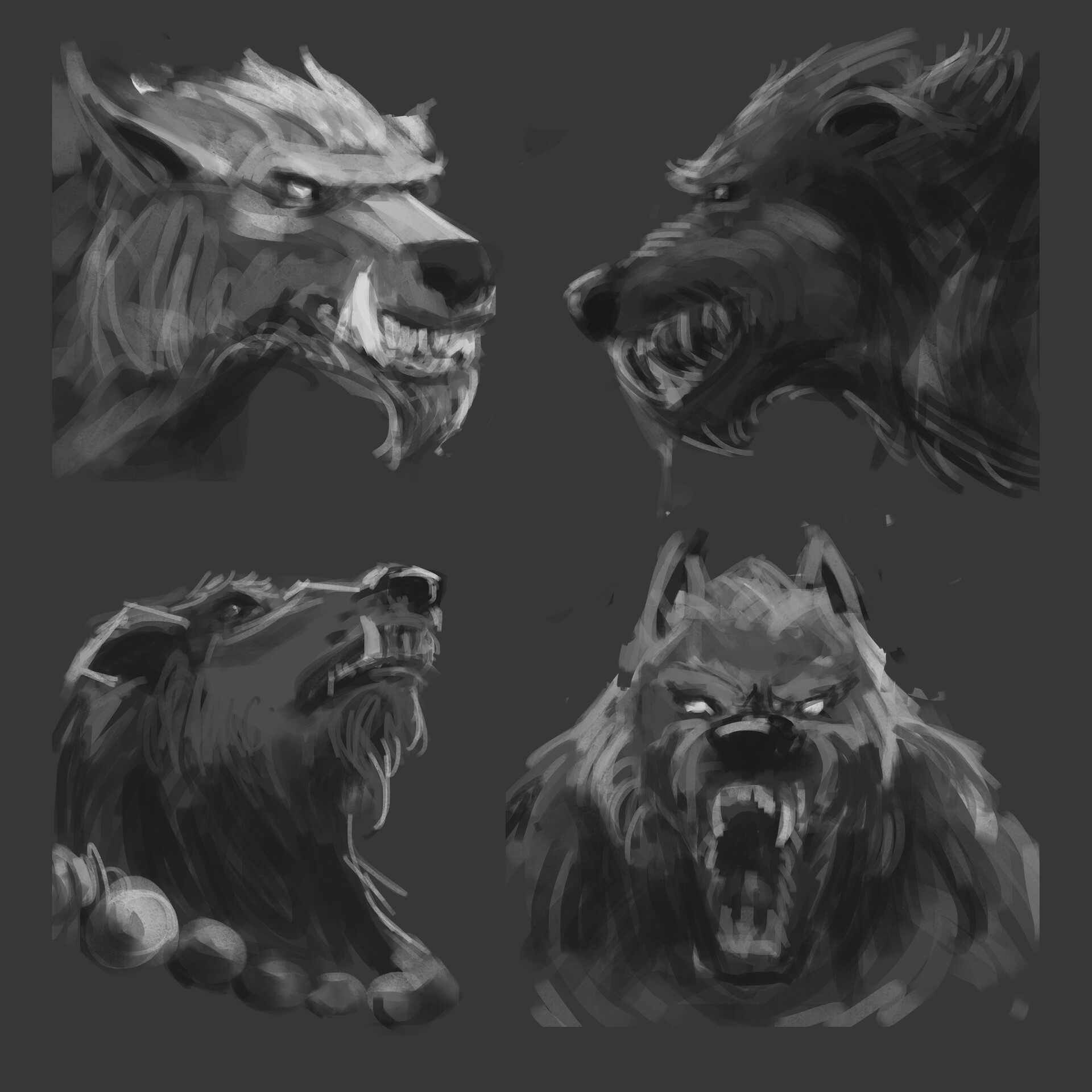 ArtStation - Werewolf