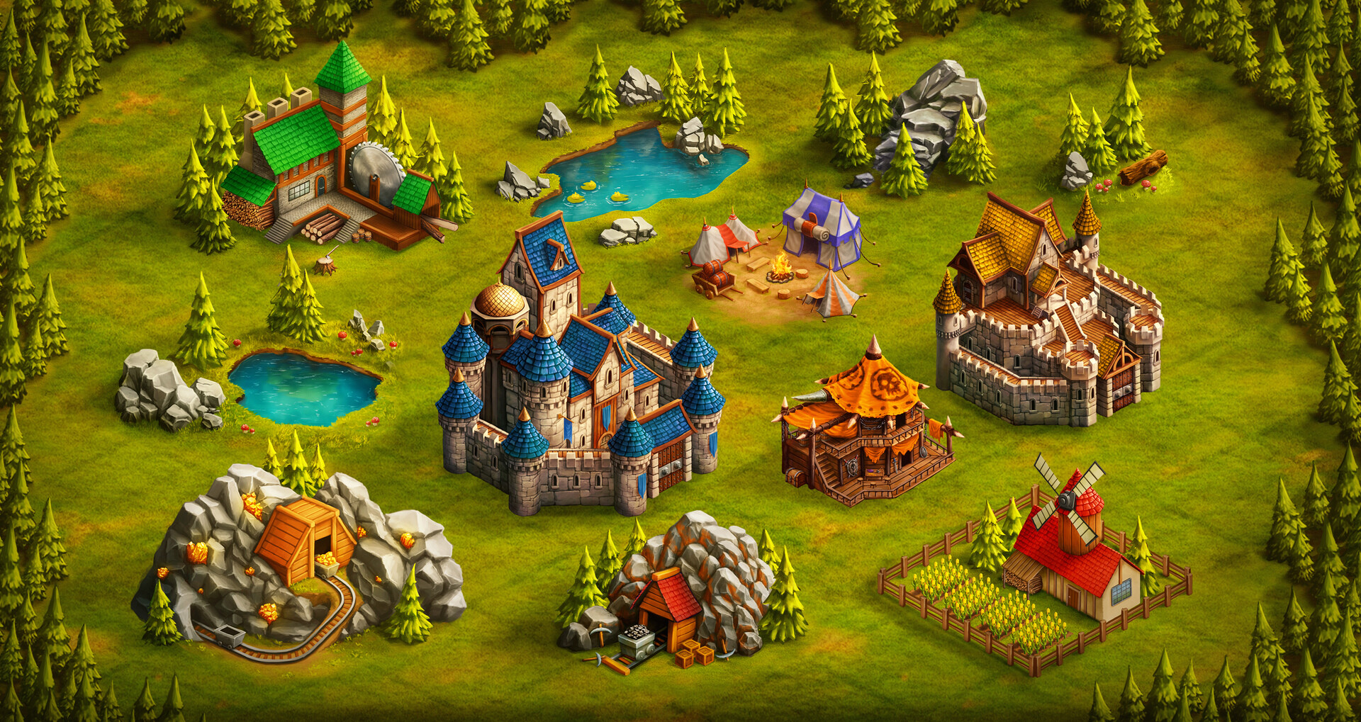 ArtStation - Map assets