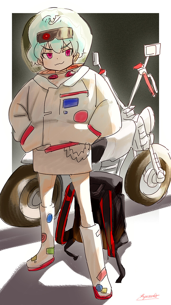 ArtStation - Space Biker